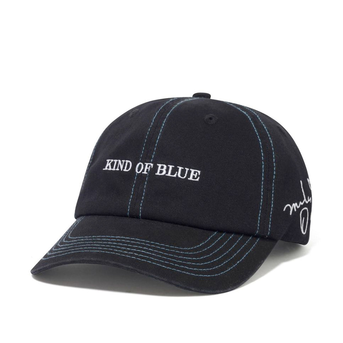 Butter Goods Miles Davis Kind Of Blue 6 Panel Cap Black – Locality Store